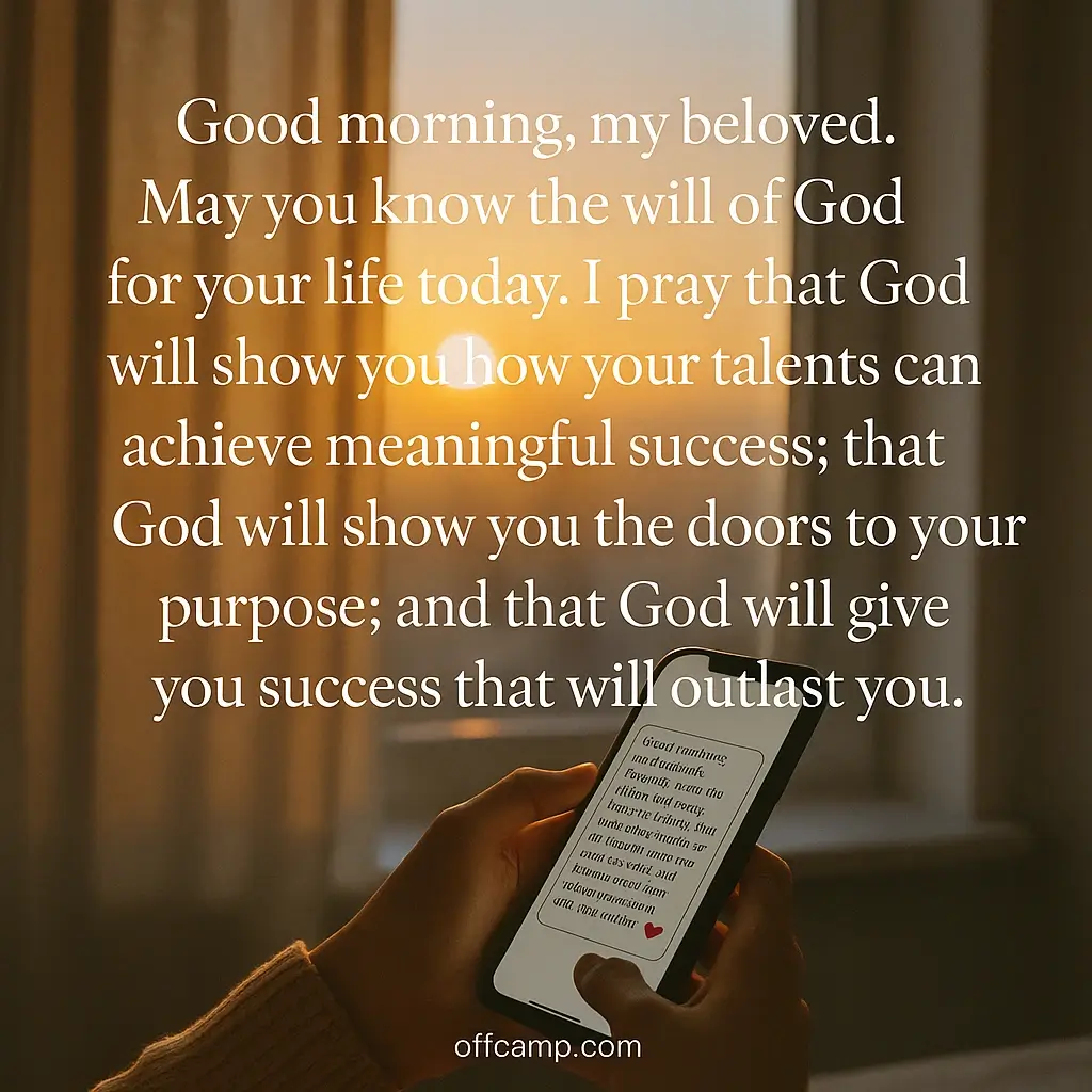 65+ Good Morning Prayer for My Boyfriend [Blessings & Messages] - Offcamp