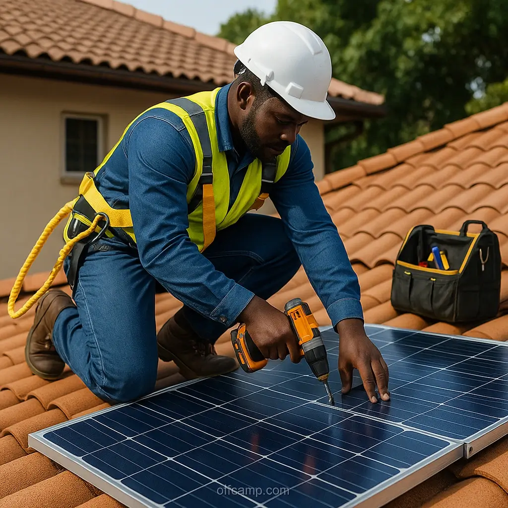 Solar Panel Installation Guide: [Step-By-Step for Nigerian Homes] - Offcamp