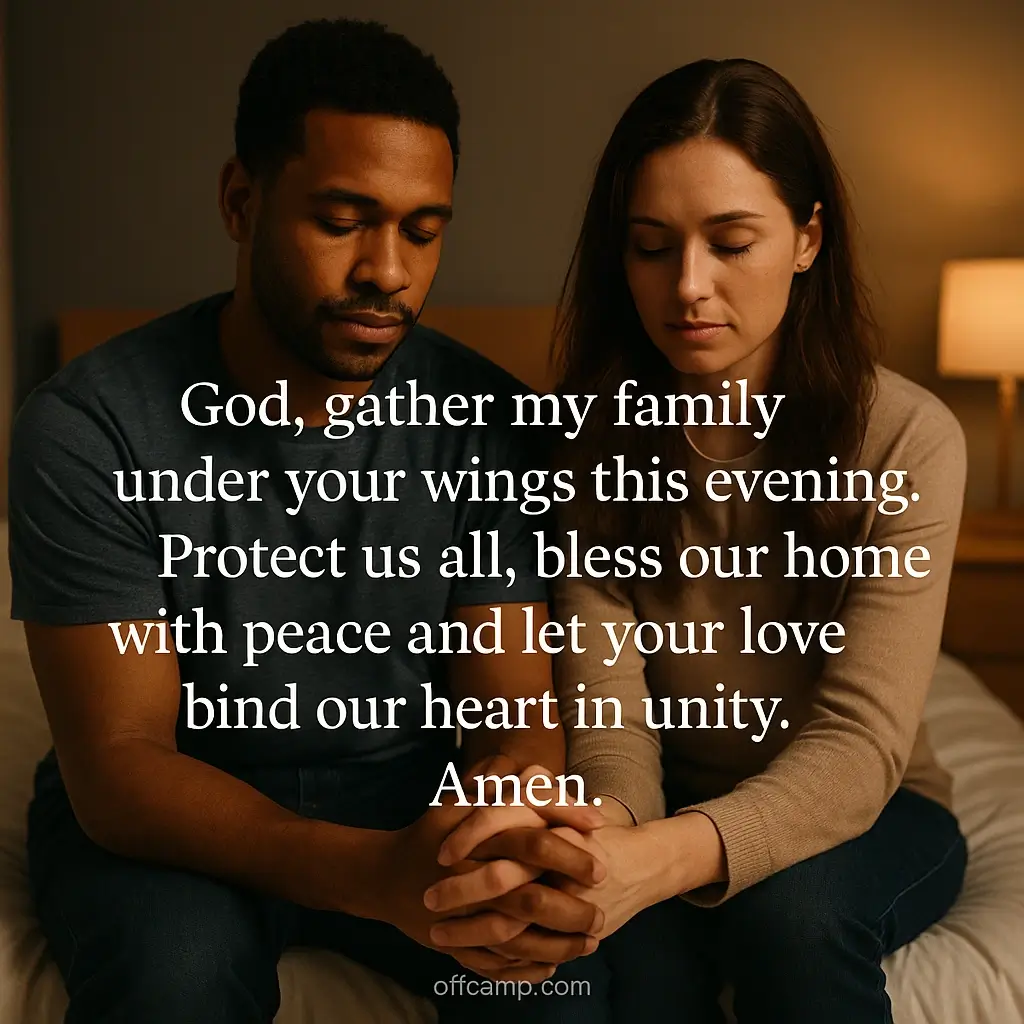 50+ Powerful Good Evening Prayer Messages for Peace- Offcamp