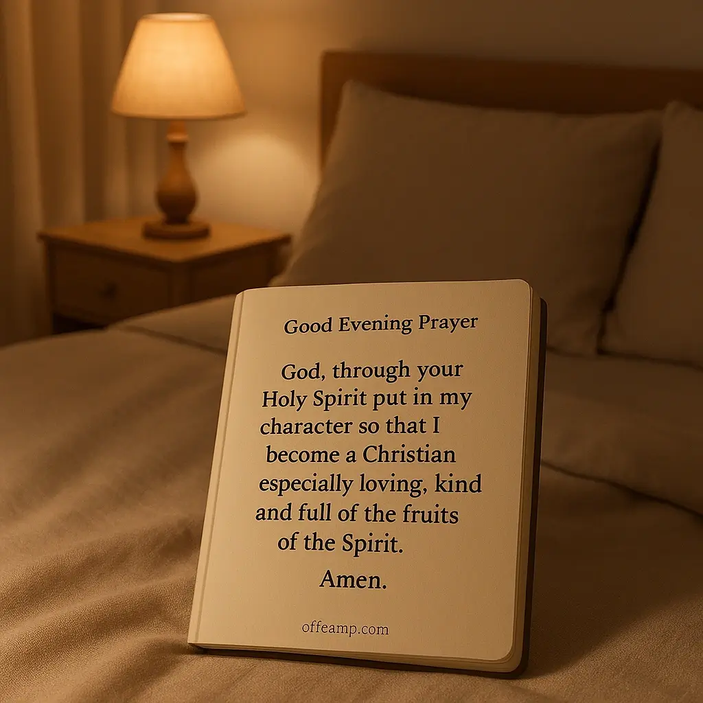 50+ Powerful Good Evening Prayer Messages for Peace- Offcamp