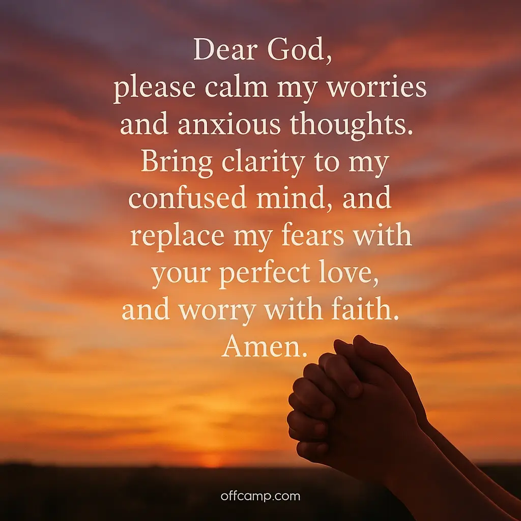 50+ Powerful Good Evening Prayer Messages for Peace- Offcamp