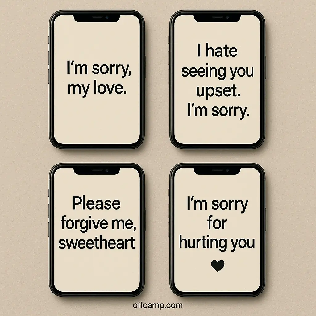 100+ Touching Sorry Quotes, Messages [Apologies & Forgiveness] - Offcamp