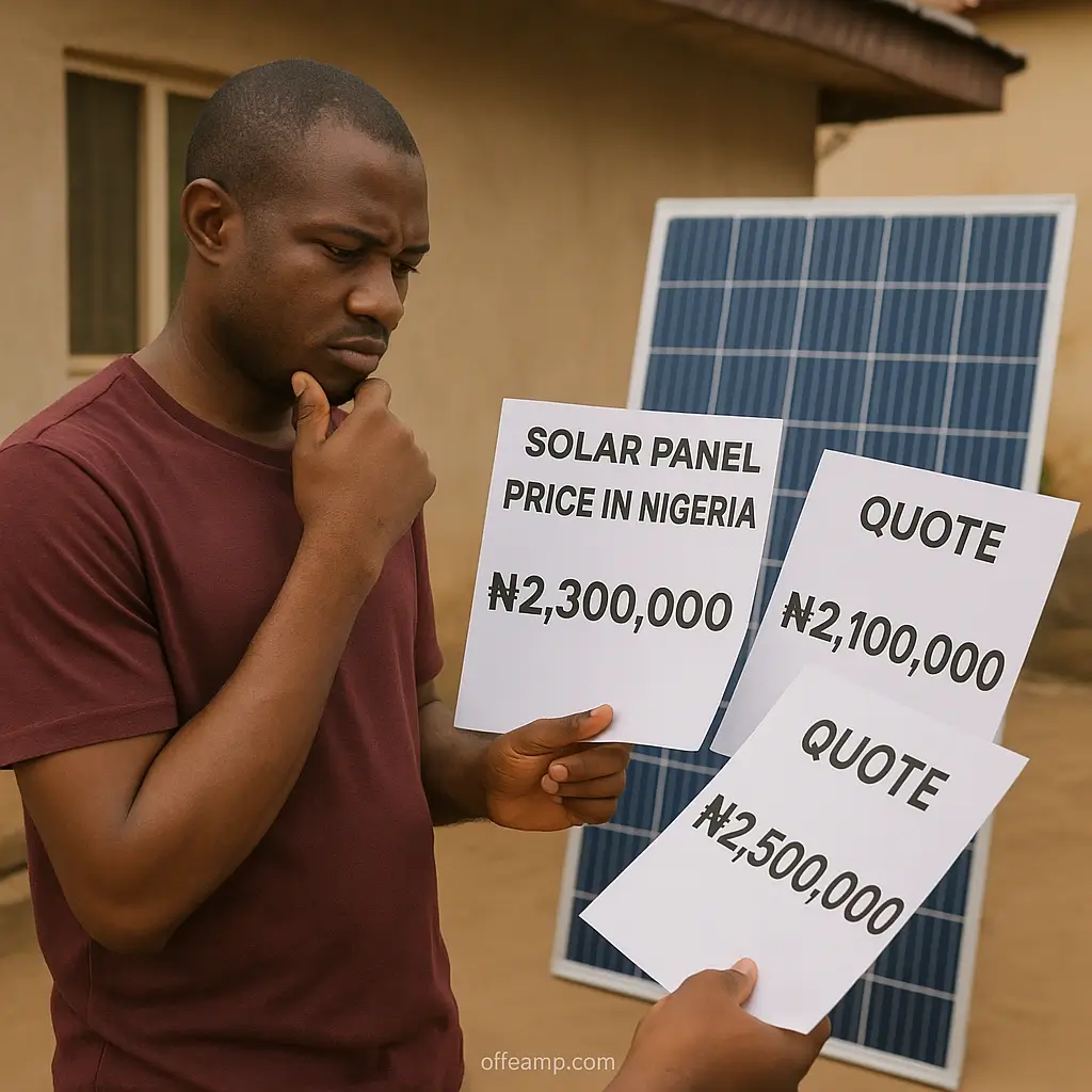 Solar Panel Price in Nigeria: Complete [2025 ] Guide - Offcamp