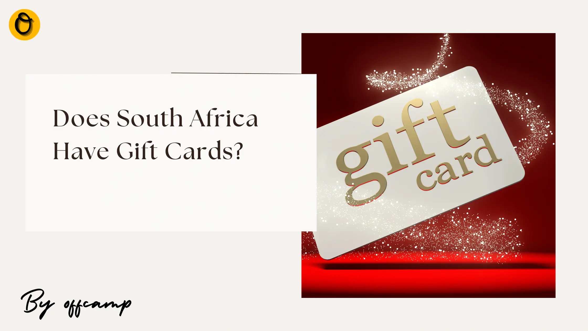 Does South Africa Have Gift Cards? SA Gift Card Rates in Nigeria- Offcamp